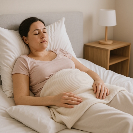 How to sleep after a C-section: Tips for restful recovery